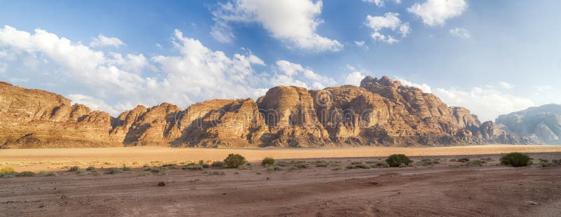 View of Amazing Mountains Landscape in Desert Stock Image - Image of ...