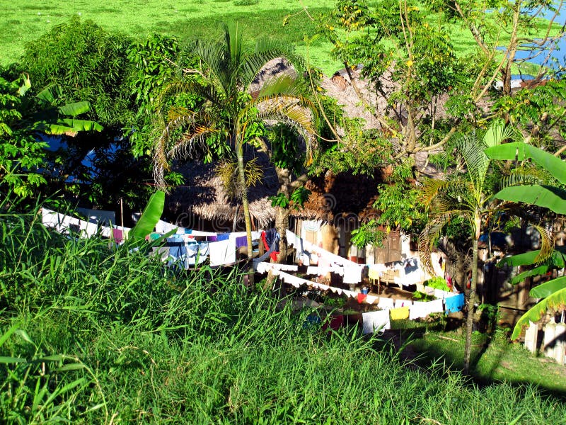 The View of Amazon River in Iquitos, Peru Stock Image - Image of ...
