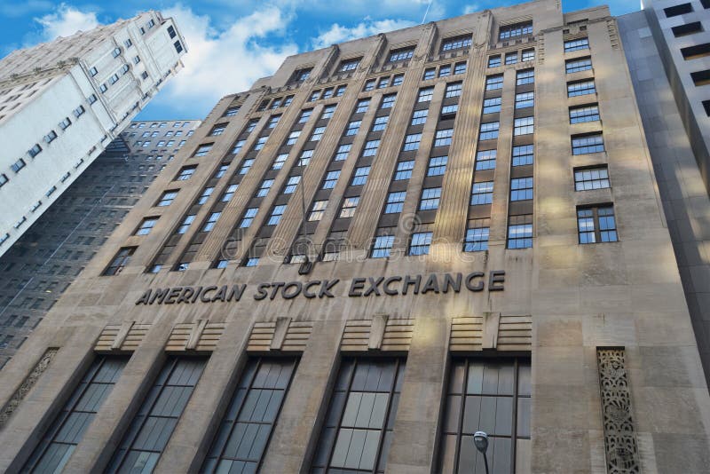 The American Stock Exchange Editorial Photo - Image of business, famous ...