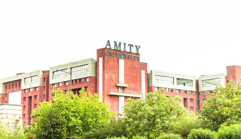 Amity University Noida editorial stock image. Image of editorial ...