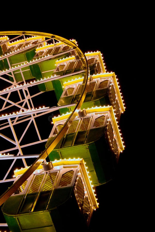 Funfair wheel stock image. Image of fair, park, machine - 105990577
