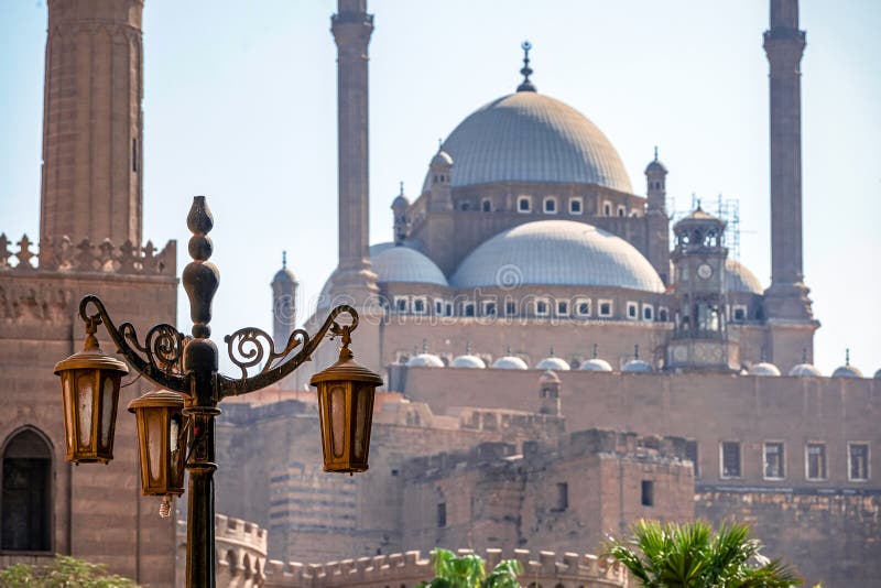 View of an Ancient Cairo Citadel Stock Photo - Image of citadel ...