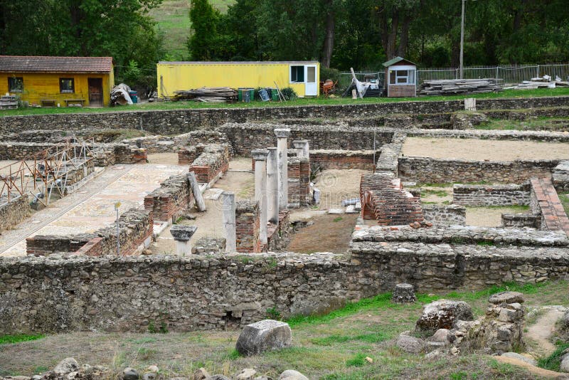 Heraclea in Bitola, Macedonia Stock Illustration - Illustration of ...