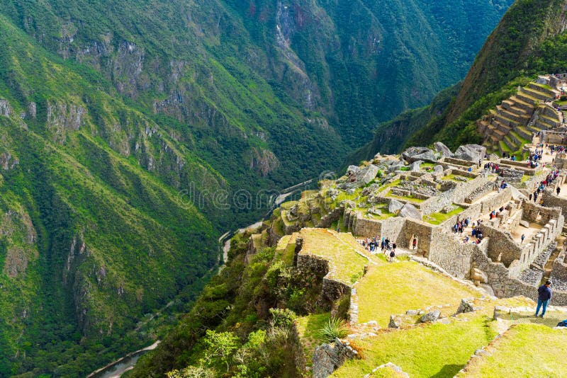 View of the Ancient City of Machu Picchu, Peru Editorial Photography ...
