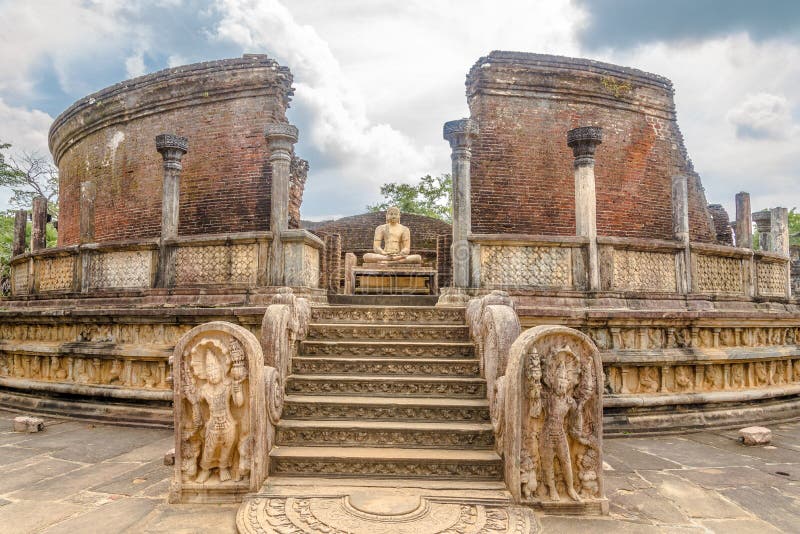 View at the Ancient Complex Jayanthipura in Polonnaruwa - Sri Lanka ...