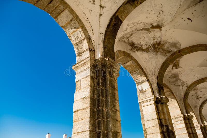View of an Ancient Stone Arch Stock Photo - Image of europe, texture ...