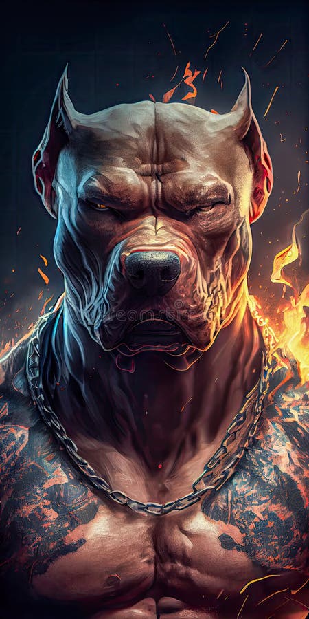 Angry Pitbull Drawing Stock Illustrations – 443 Angry Pitbull Drawing ...