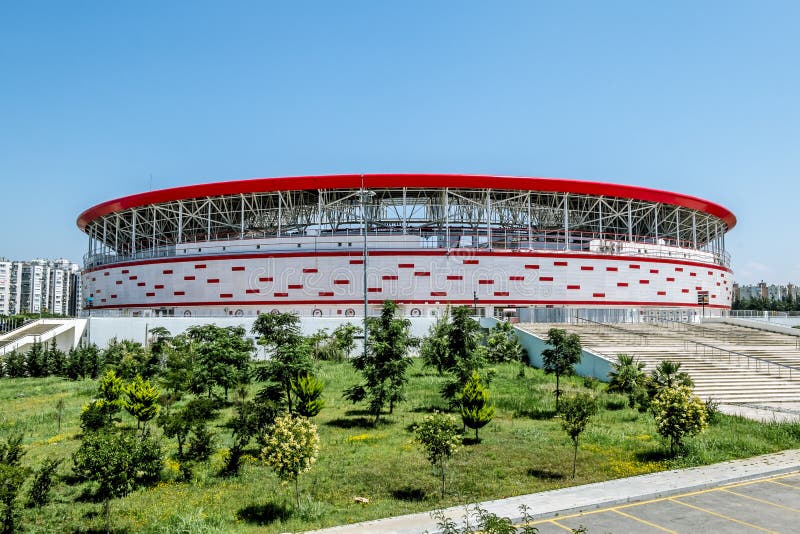 View of Antalya Arena Stadium in Turkey in Antalya Editorial ...