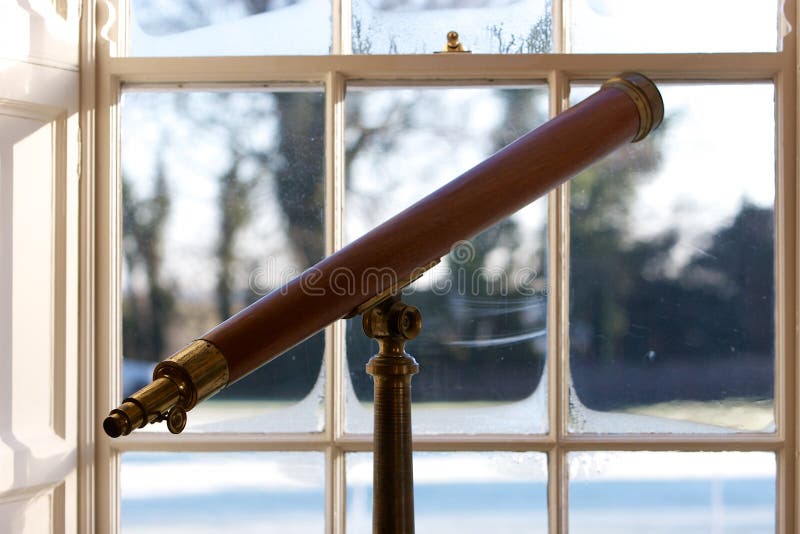Antique Observatory with Copper Dome Stock Photo - Image of hailsham ...
