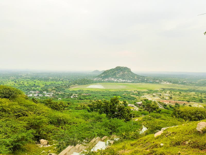 View from the Aravali Range Stock Photo - Image of plateau, view: 255892178