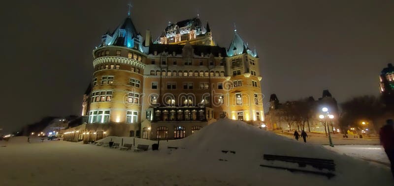 View of the Architecture of the Pretty Old Town of Quebec Editorial ...