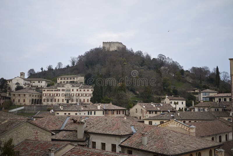 View of Asolo editorial photography. Image of italia - 114061447