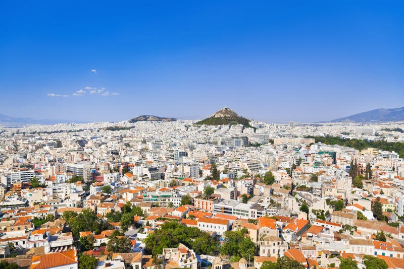 View Of Athens From Acropolis, Greece Picture. Image: 19462273