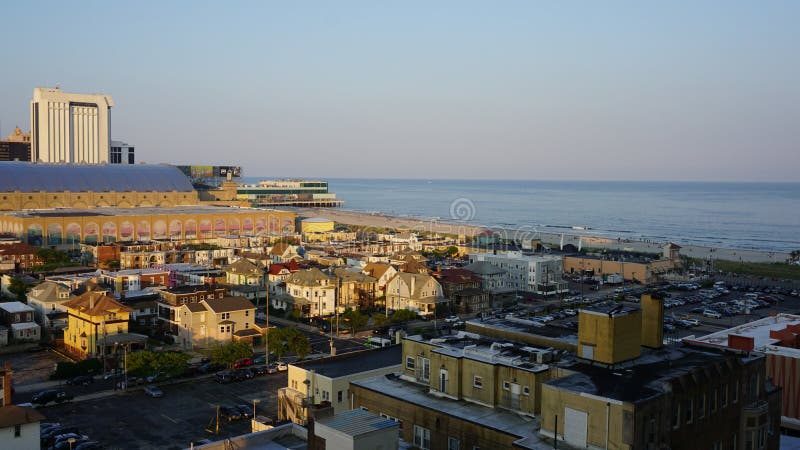 View of Atlantic City in New Jersey Editorial Stock Photo - Image of ...