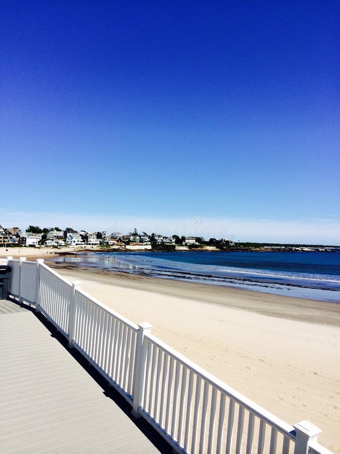 New England Beach stock photo. Image of states, pretty - 15766980