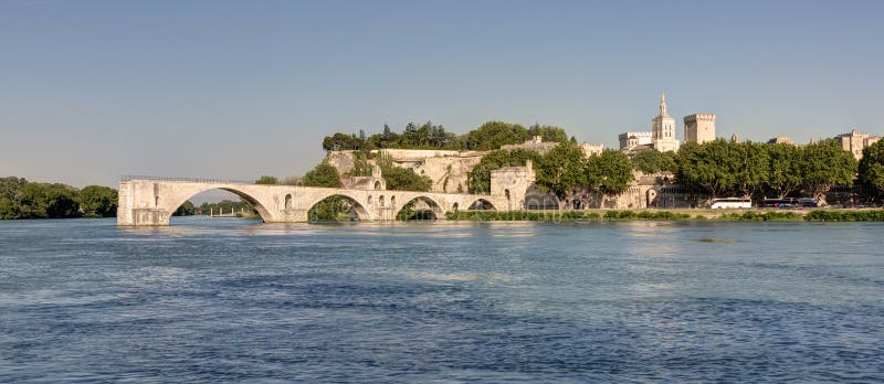 Avignon - Provence - France Stock Photo - Image of vaucluse, view ...