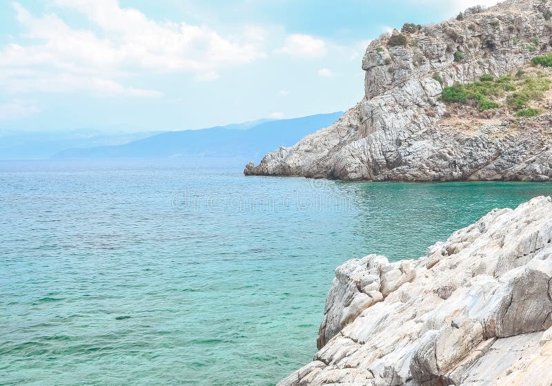 Azure bay stock image. Image of island, tourism, nature - 43234513