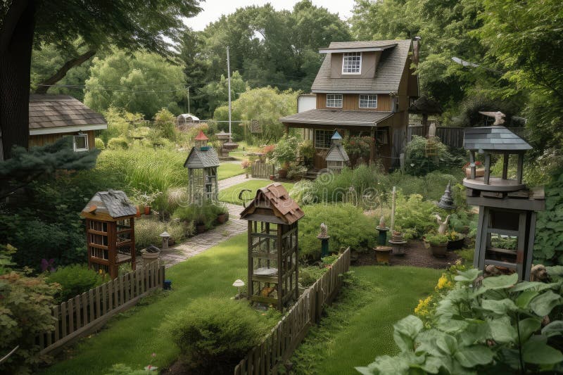 Lush Backyard Stock Illustrations – 1,548 Lush Backyard Stock ...