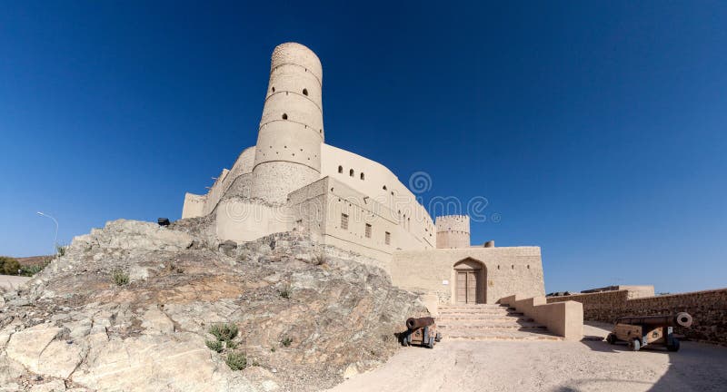 View of Bahla Fort, Om stock photo. Image of tourism - 187519422