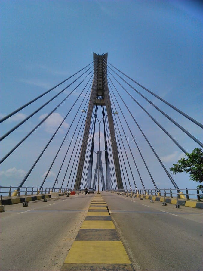 View of balerang bridge stock photo. Image of line, bridge - 242744010