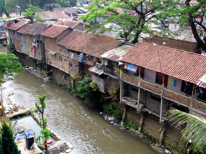 A View of Bandung, Indonesia Stock Photo - Image of building, green ...