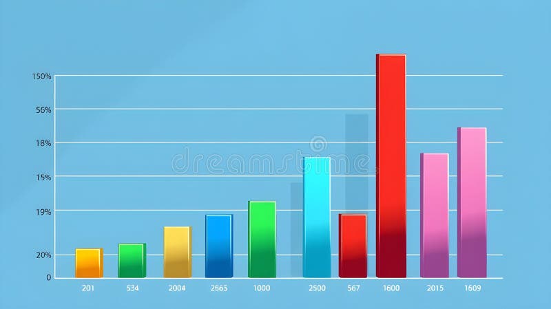 A Bar Graph Comparing Income and Expenses Stock Illustration ...