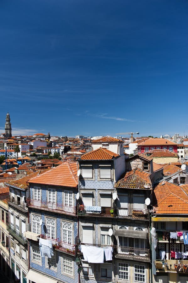 View on Barredo distric stock image. Image of structure - 38048927