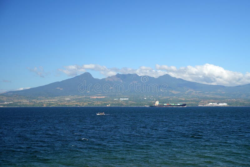 View of Bataan Peninsula, Luzon Island, Philippines Stock Photo - Image ...
