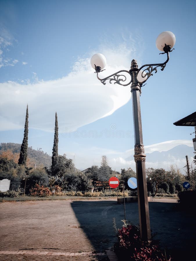 View in Batu City, East Java Stock Image - Image of java, view: 223490595