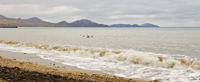 View of the Bay in Cloudy Weather.Crimea Stock Photo - Image of space ...