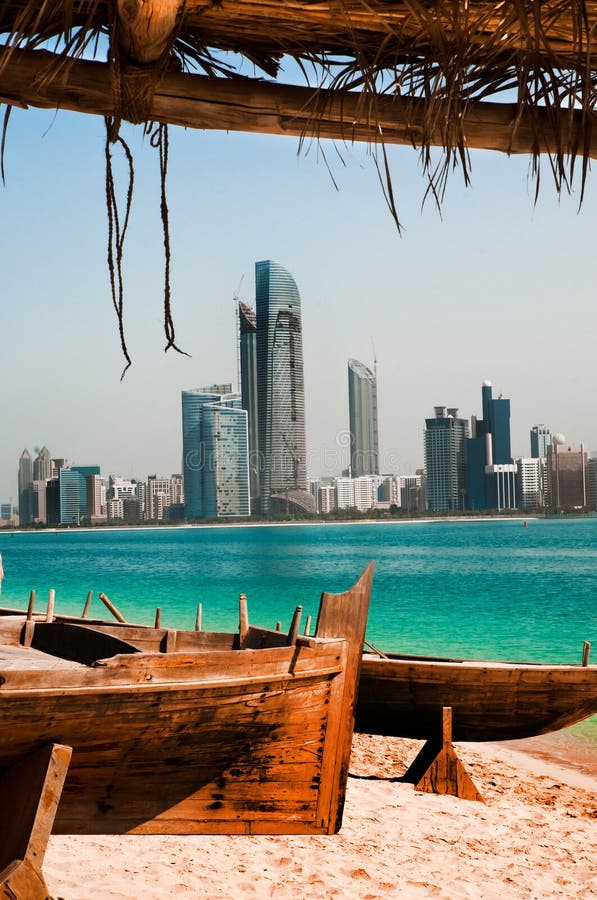 View of the Bay with Tall Buildings and Boats Stock Image - Image of ...