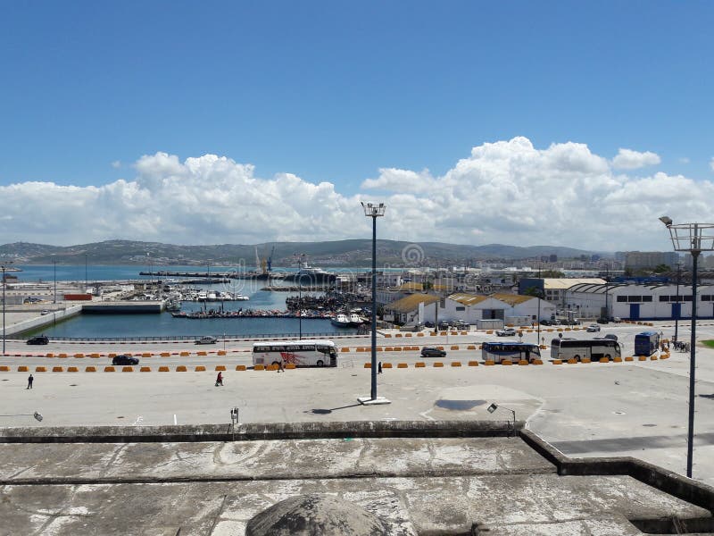 View 5 editorial stock image. Image of tangier, marina - 92369054