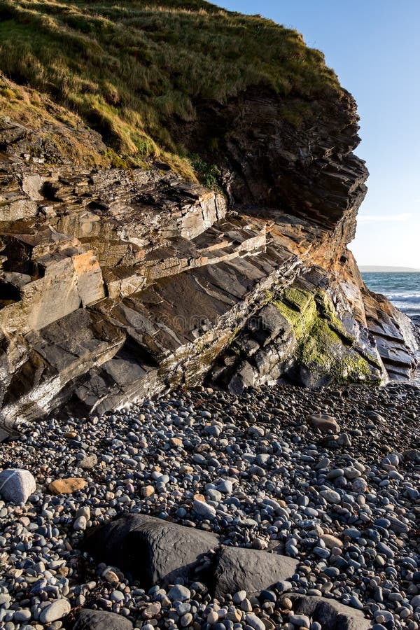 View of the Beach at Druidston Haven in Pembrokeshire Stock Photo ...