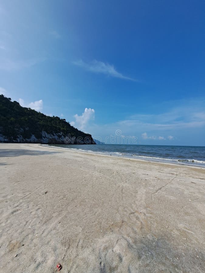 View of the Beach in Front of Nom Sao Island Stock Photo - Image of ...
