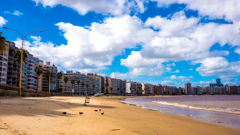 Pocitos Montevideo Uruguay stock photo. Image of south - 3409856