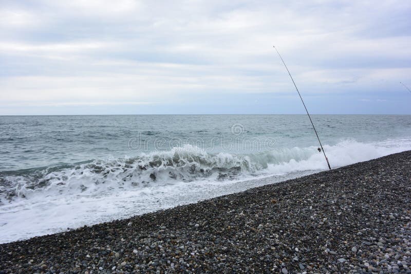 View Of The Beach In The Sochi, Russia Stock Image - Image of wallpaper ...