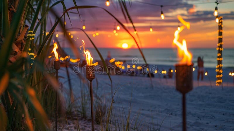 Tiki Party Lights Stock Photos - Free & Royalty-Free Stock Photos from ...