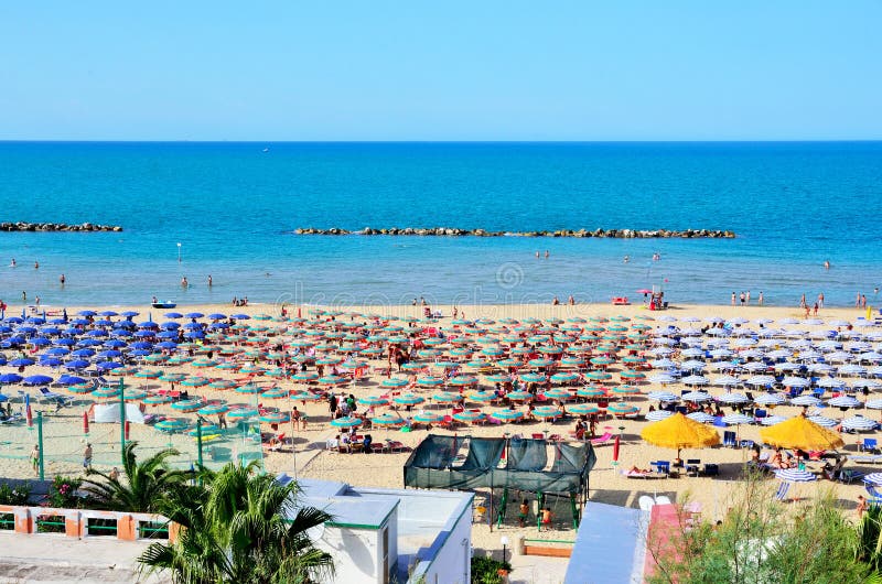 Termoli, Molise, Italy stock image. Image of panorama - 103725315