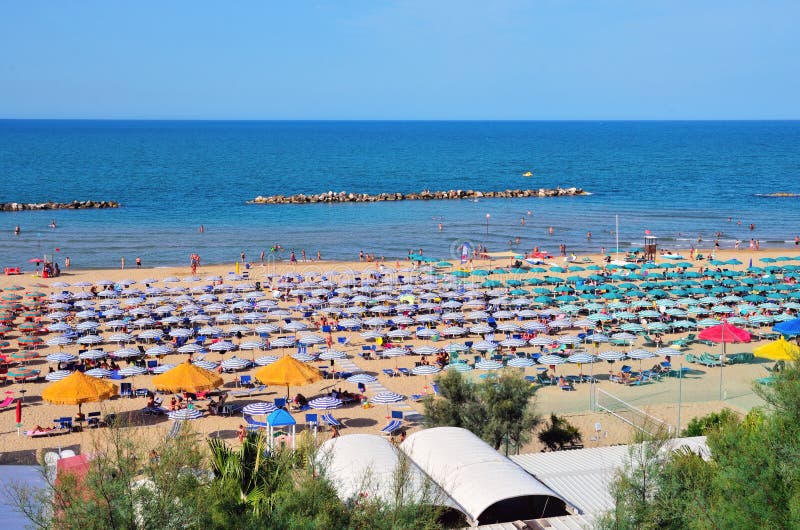 Termoli, Molise, Italy stock image. Image of panorama - 103725315