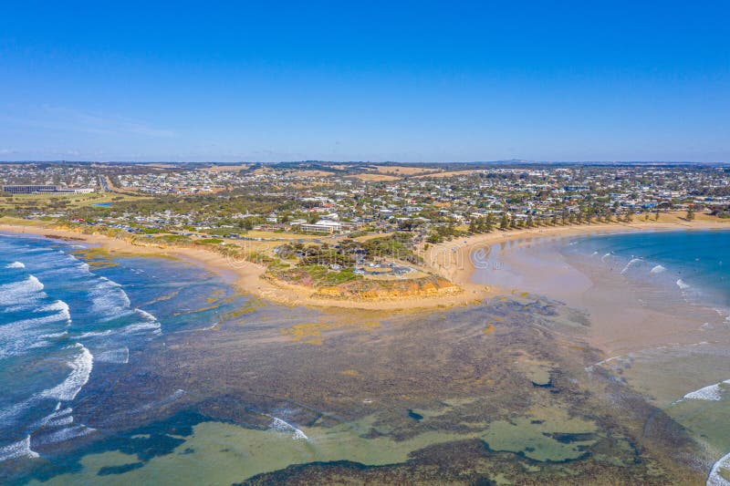 View of a Beach at Torquay, Australia Stock Photo - Image of australia ...