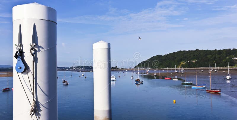 A View from the Beaumaris Pier, Anglesey, Wales Editorial Stock Photo ...