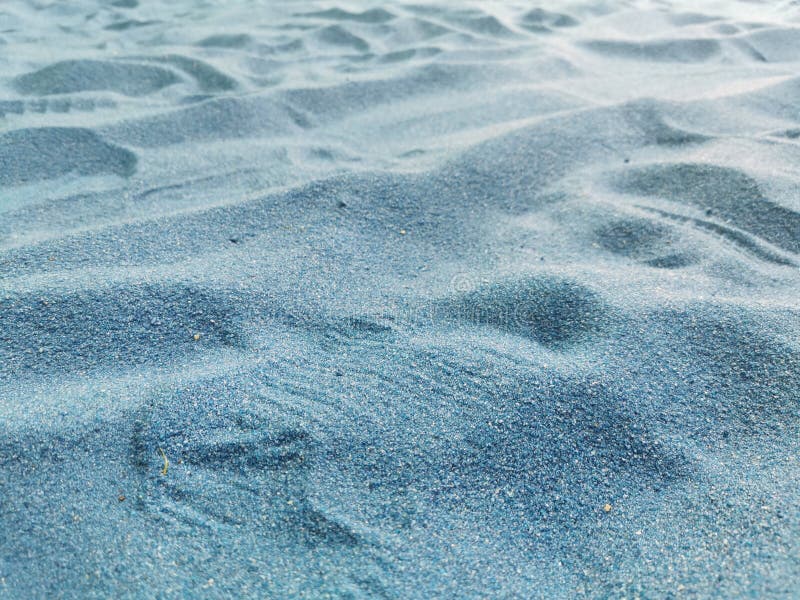 View of Beautiful Blue Sand Texture Stock Photo - Image of wallpaper ...