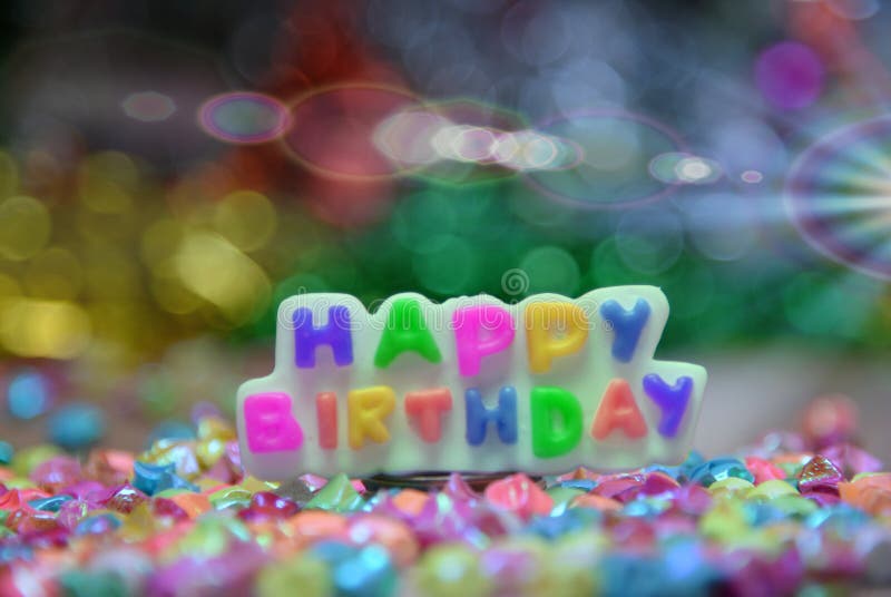 View Beautiful, Happy Birthday Stock Image - Image of view, light: 81074075