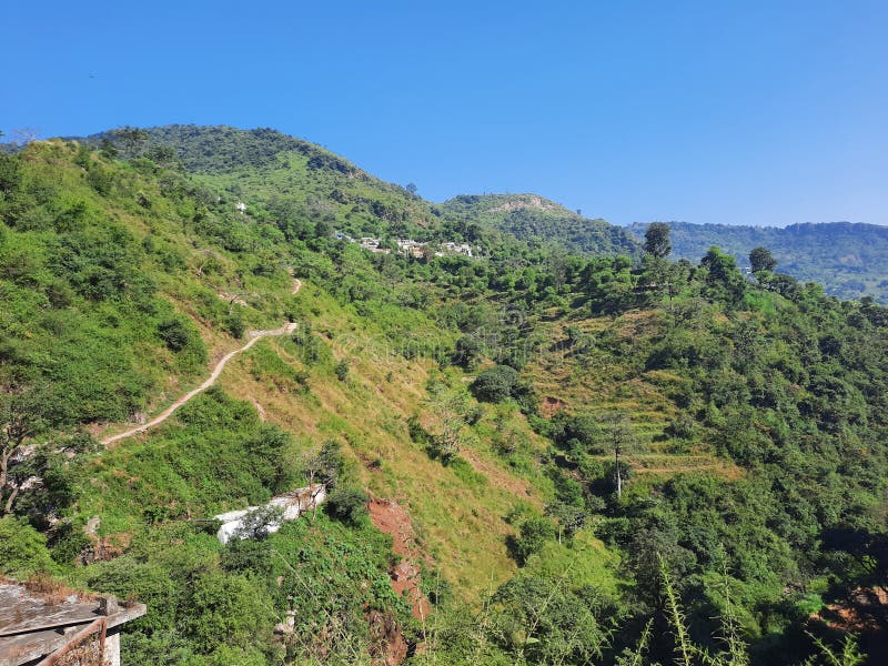 View of Beautiful Hills in Rishikesh Stock Image - Image of rishikesh ...