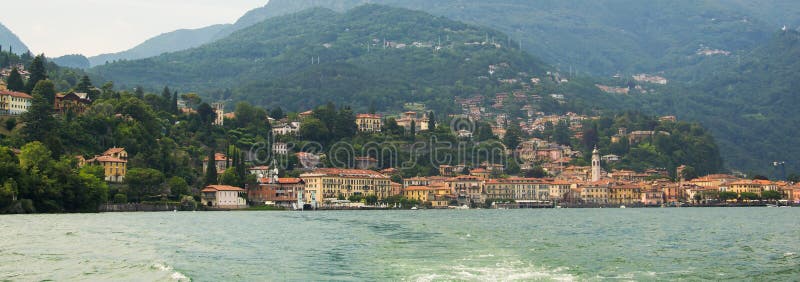 View of the Beautiful Lake Como on a Summer Day Editorial Image - Image ...