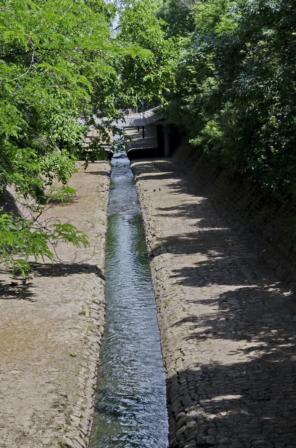 View from the Beautiful Riverbed of Perlovska River, Passing through ...