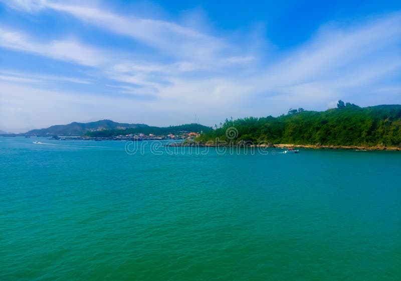 View of the Beautiful South China Sea Stock Image - Image of scene ...