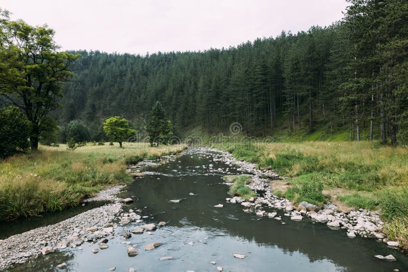 Stream in Mountains stock image. Image of rocky, idaho - 544311