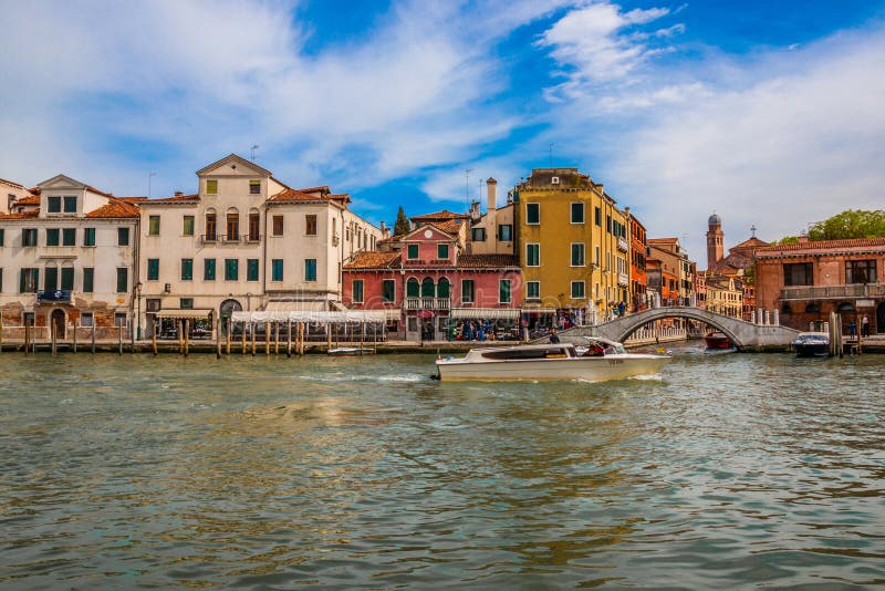 View on the Beautiful Venice, Italy. Editorial Photography - Image of ...