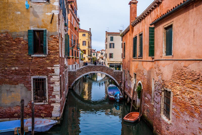 View on the Beautiful Venice, Italy. Editorial Stock Image - Image of ...